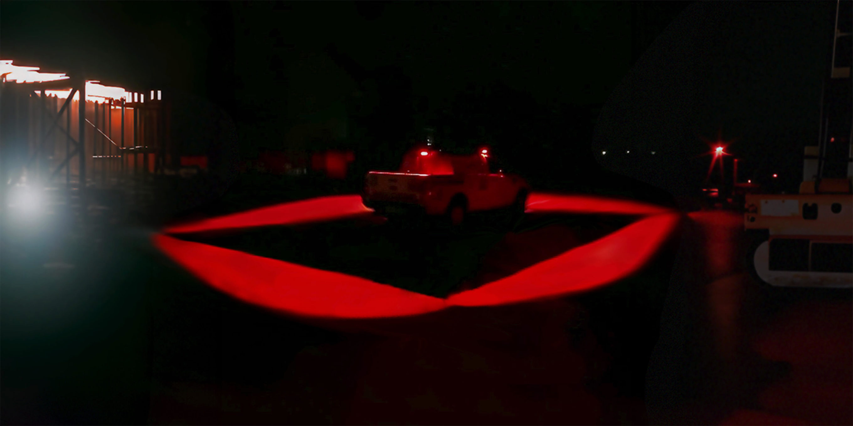 Warning zone lights // J.Führ